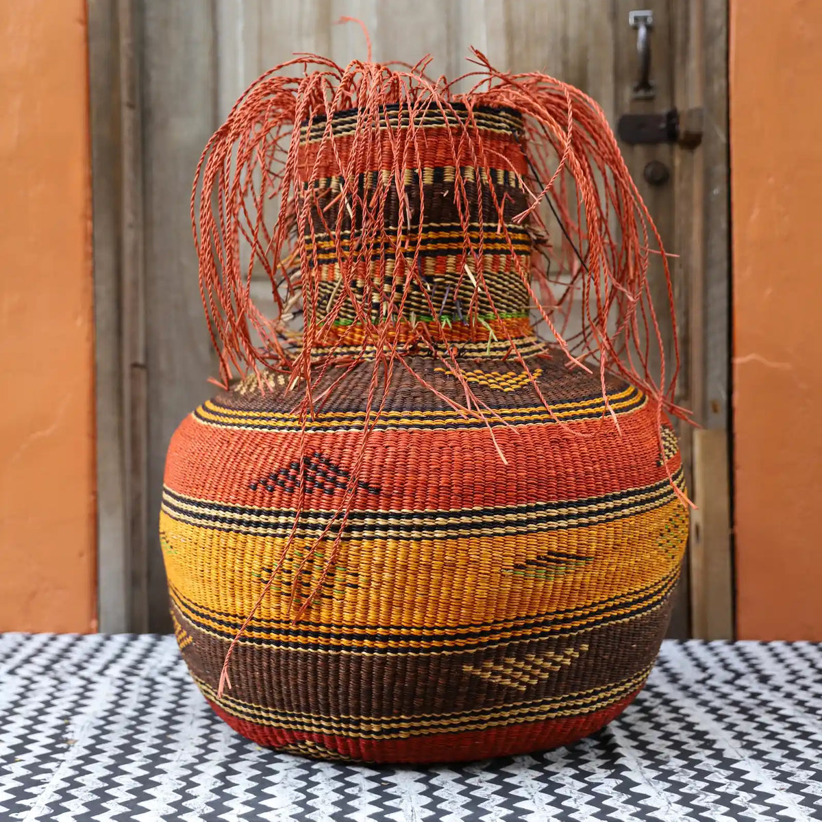 Tisanie Tia Art Basket by Assibi Abisika – The Baba Tree Basket Company