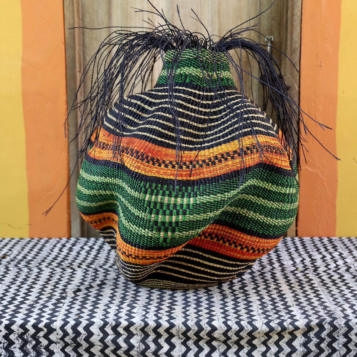 Tua-Tia (Baobab Tree) Art Basket (Medium) by Mary Anaba – The Baba Tree Basket Company