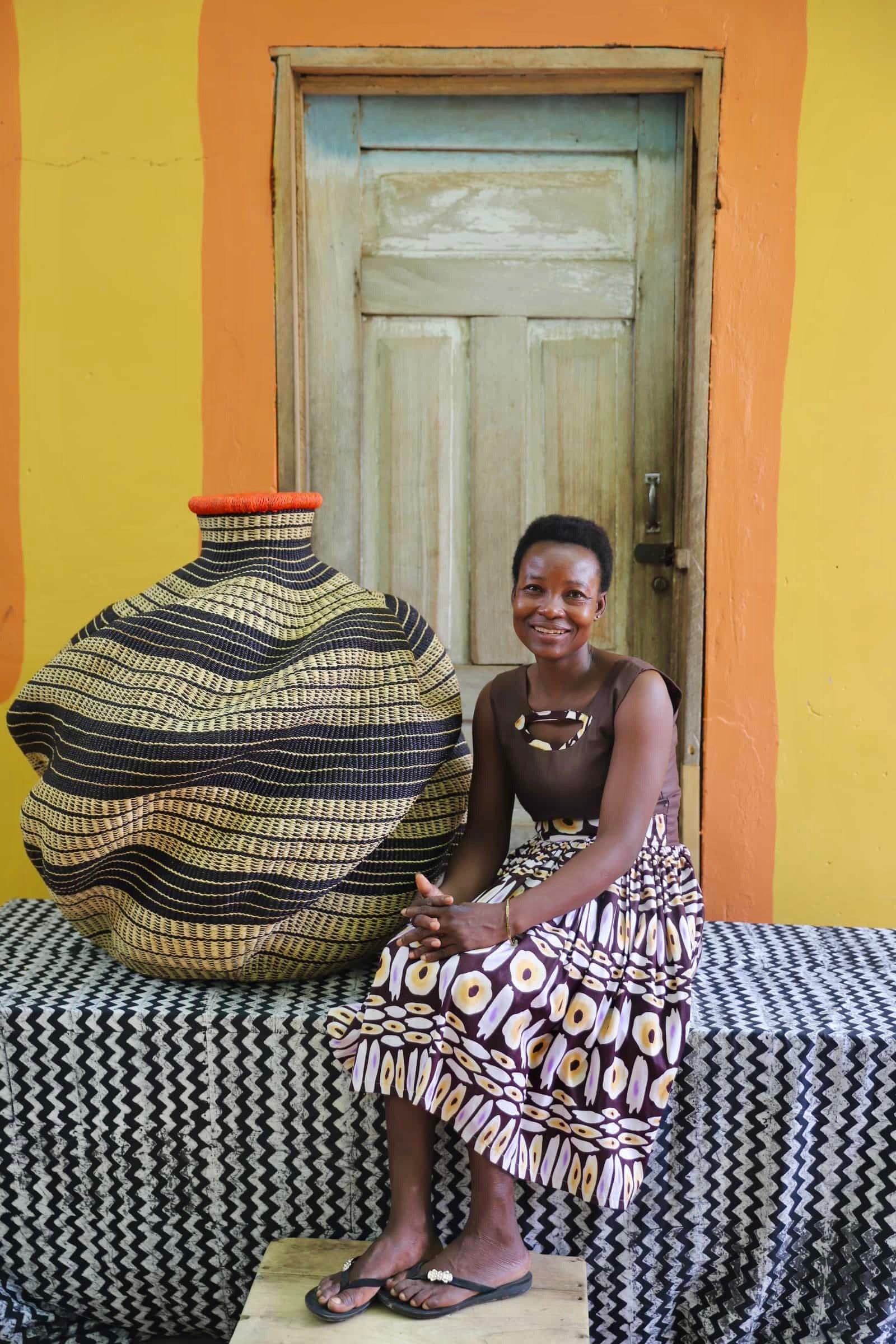 De Engo Art Basket – The Baba Tree Basket Company