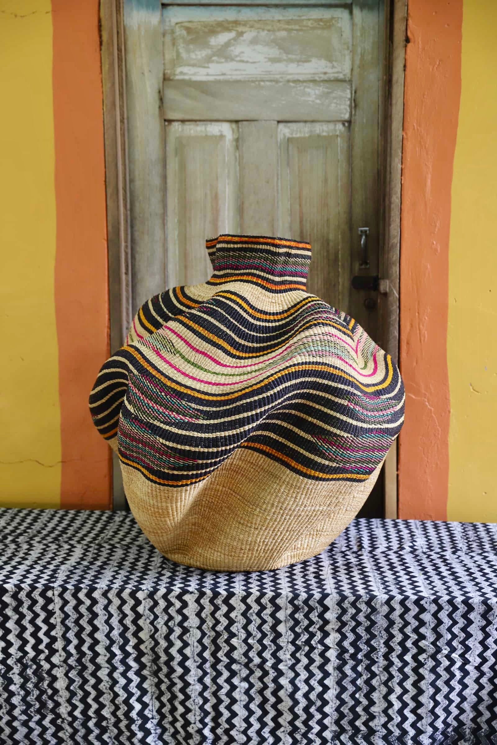 Artisan African Baskets handmade in Ghana - handwoven, ethical, décor ...