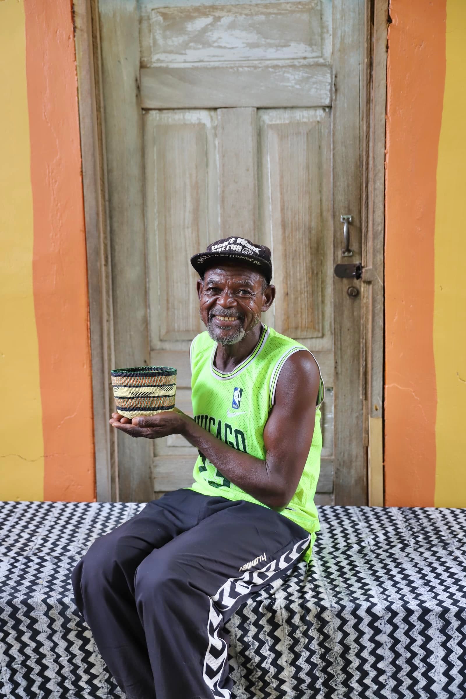 Woven Storage Basket from Africa - Apika Baskets – The Baba Tree Basket ...