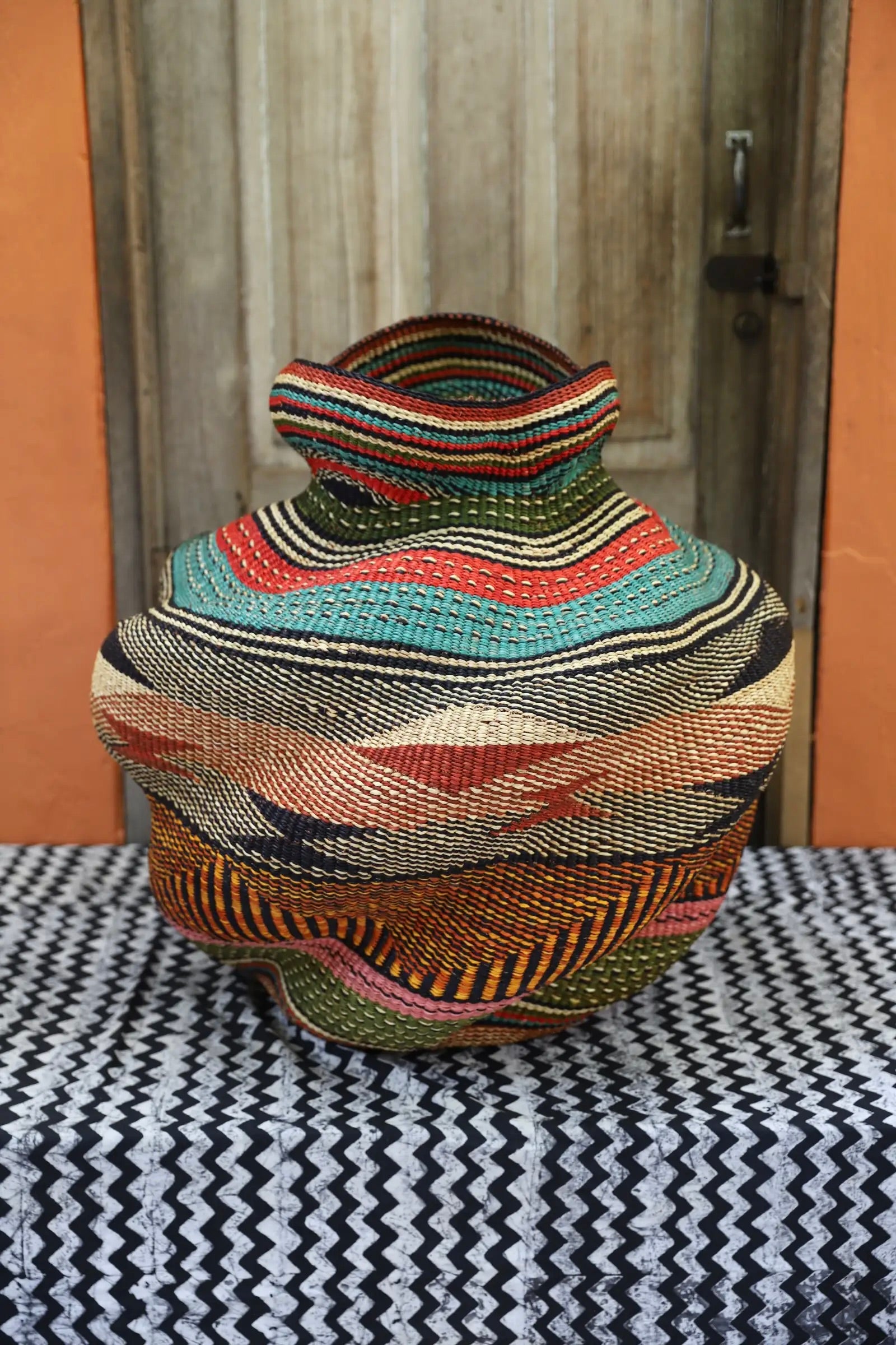 Artisan African Baskets handmade in Ghana - handwoven, ethical, décor ...