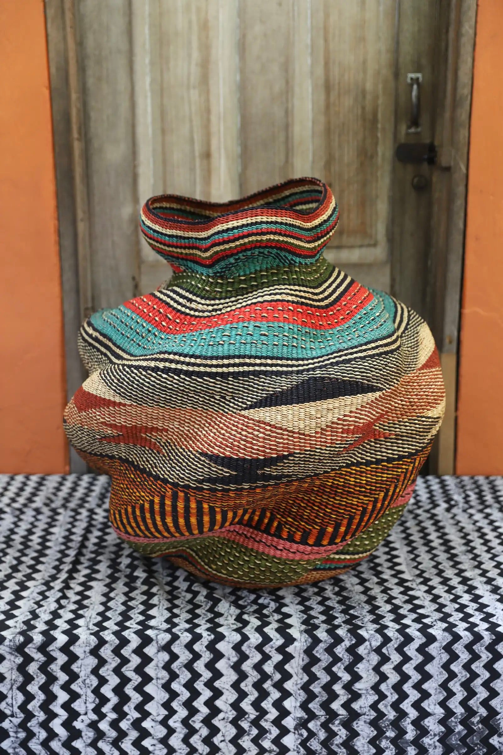 Artisan African Baskets handmade in Ghana - handwoven, ethical, décor ...