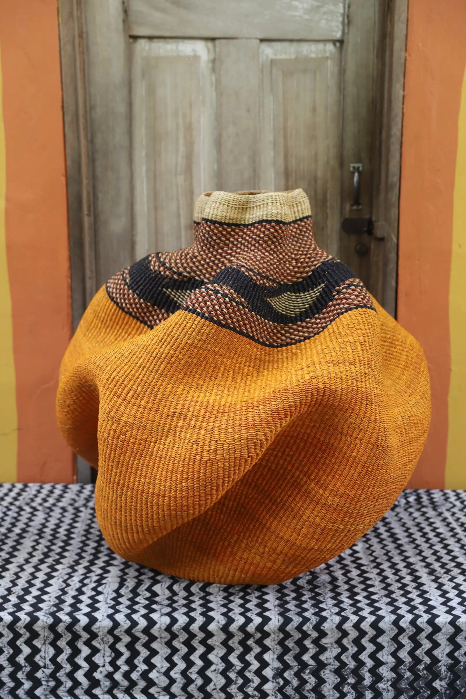 Artisan African Baskets handmade in Ghana - handwoven, ethical, décor ...