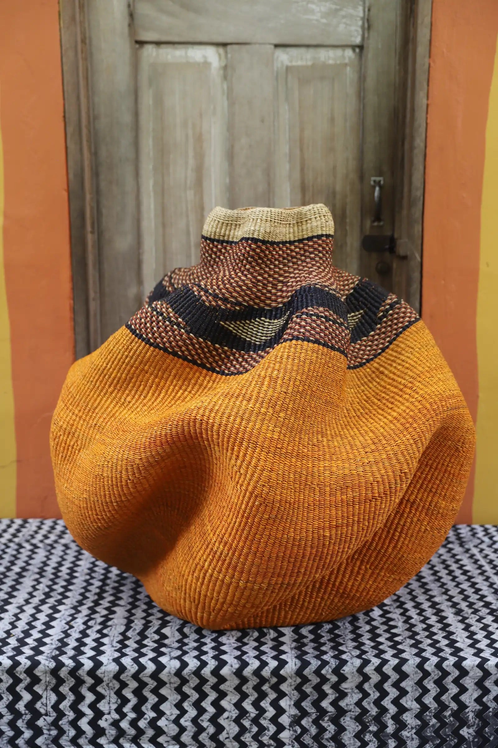 Artisan African Baskets handmade in Ghana - handwoven, ethical, décor ...