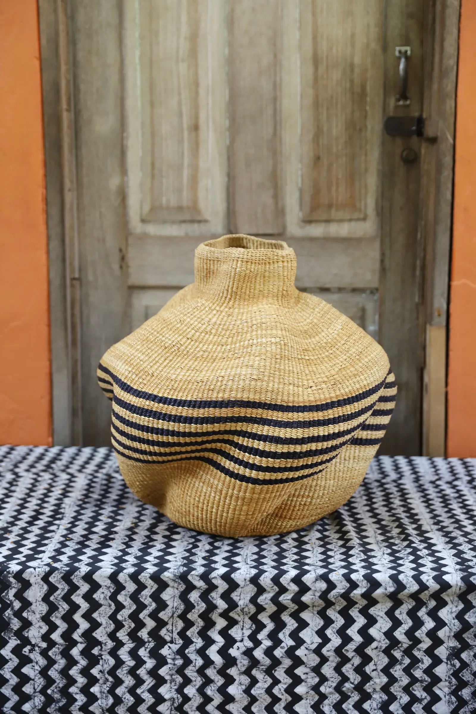 Artisan African Baskets handmade in Ghana - handwoven, ethical, décor ...