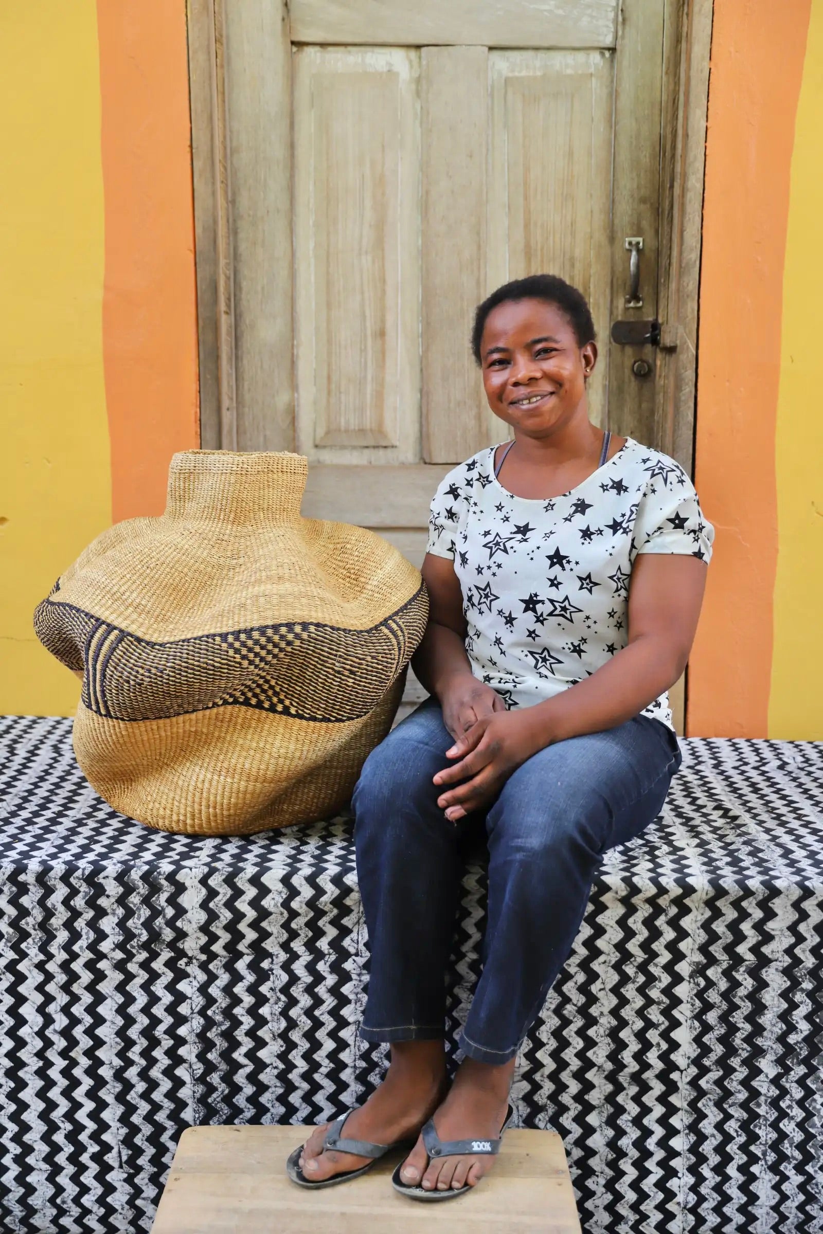 Yoomelingah Yure Art Basket – The Baba Tree Basket Company