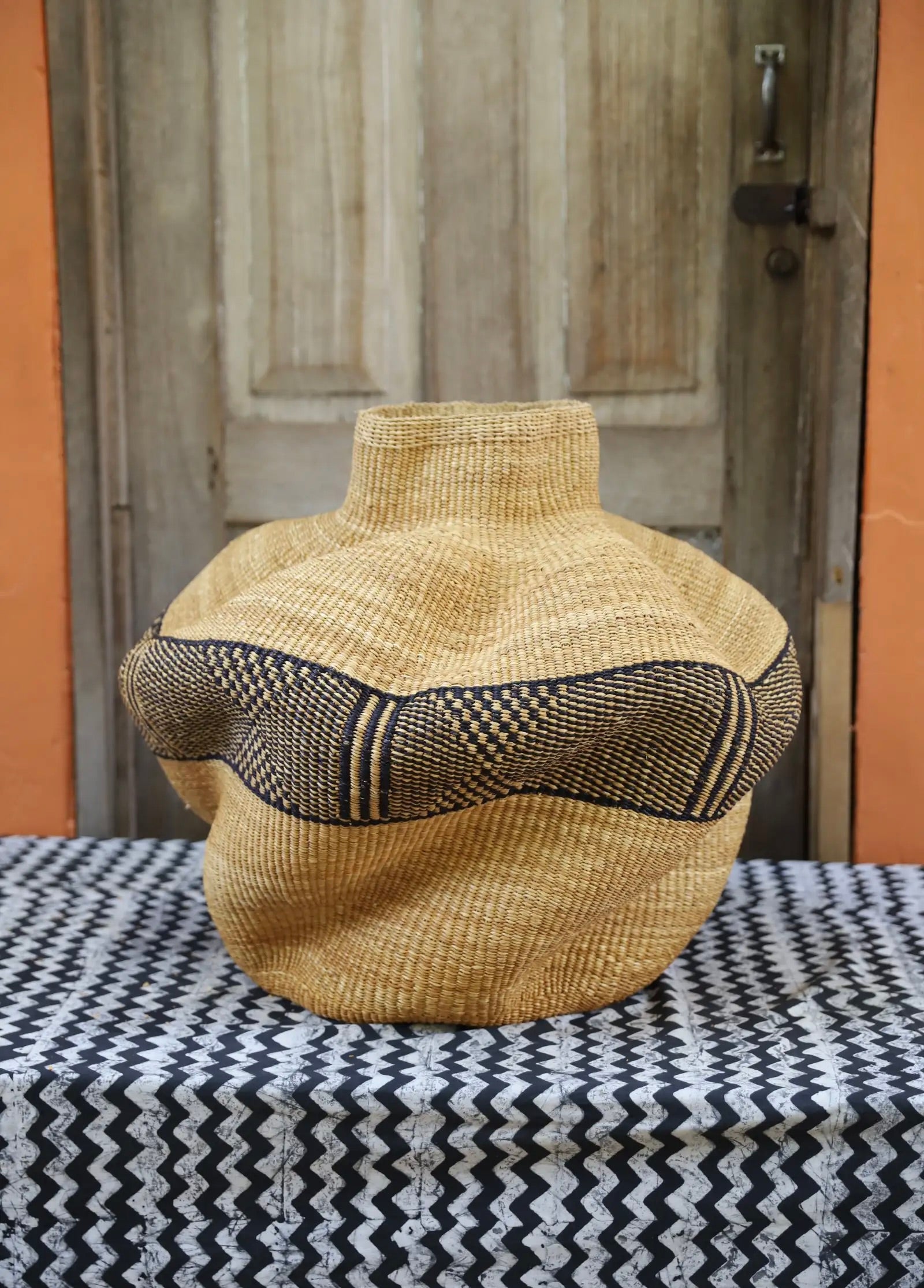 Artisan African Baskets handmade in Ghana - handwoven, ethical, décor ...