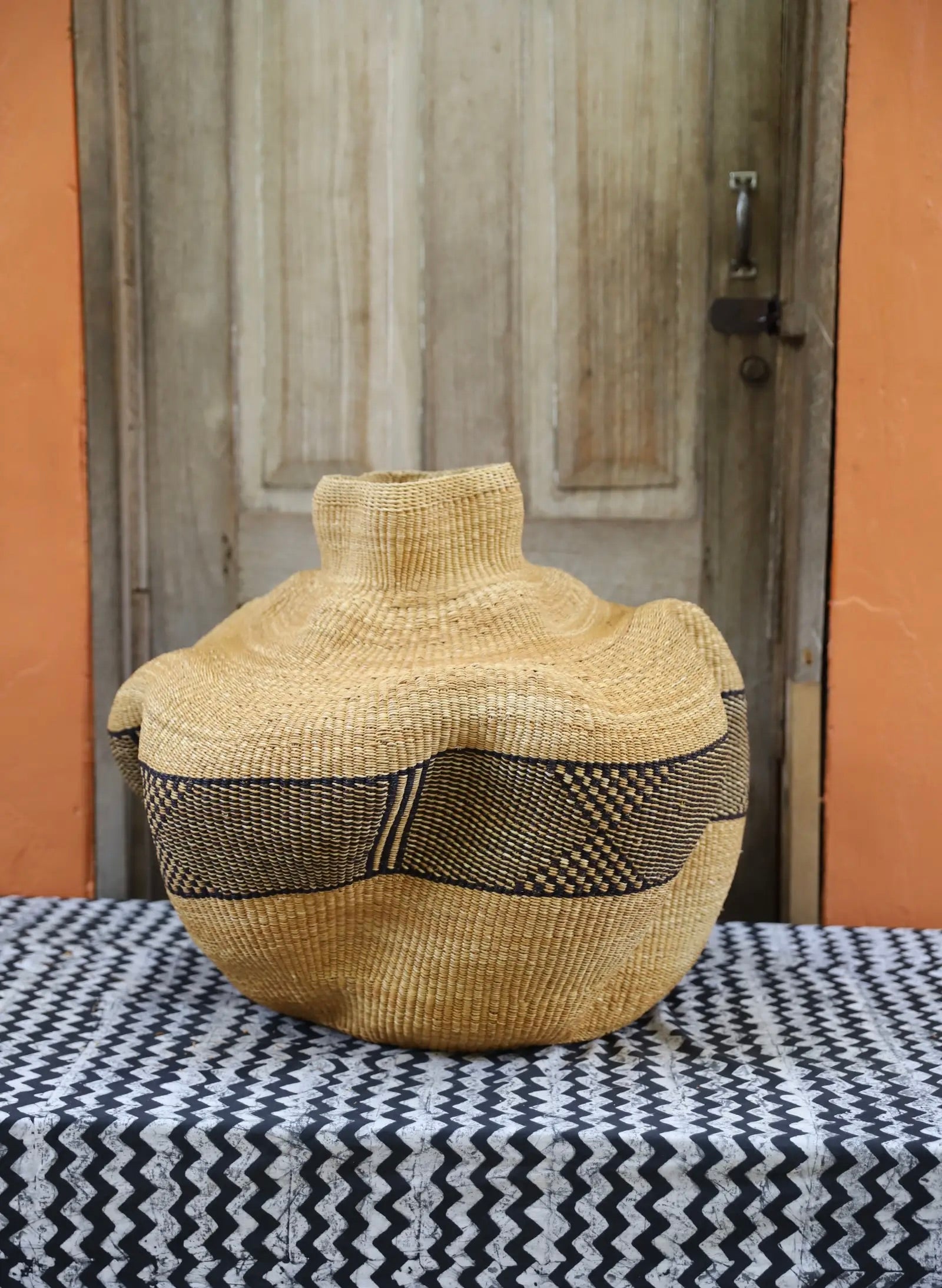 Artisan African Baskets handmade in Ghana - handwoven, ethical, décor ...